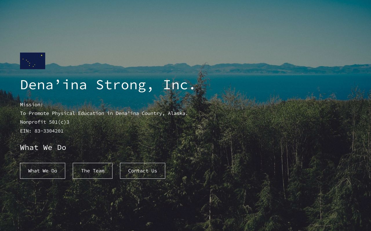 Dena’ina Strong, Inc.